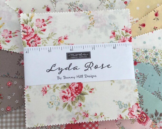 Lyda Rose Charm Pack by Bunny Hill Designs for Moda Fabrics, (42) 5 ...