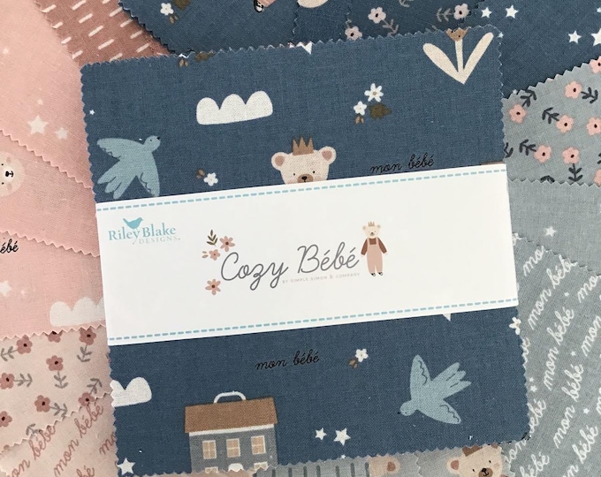 Cozy Bebe 5" Stacker by Simple Simon Company for Riley Blake Designs ...