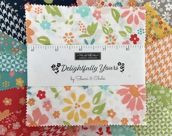 Floribunda Charm Pack by Create Joy Project for Moda Fabrics, (42) 5 ...