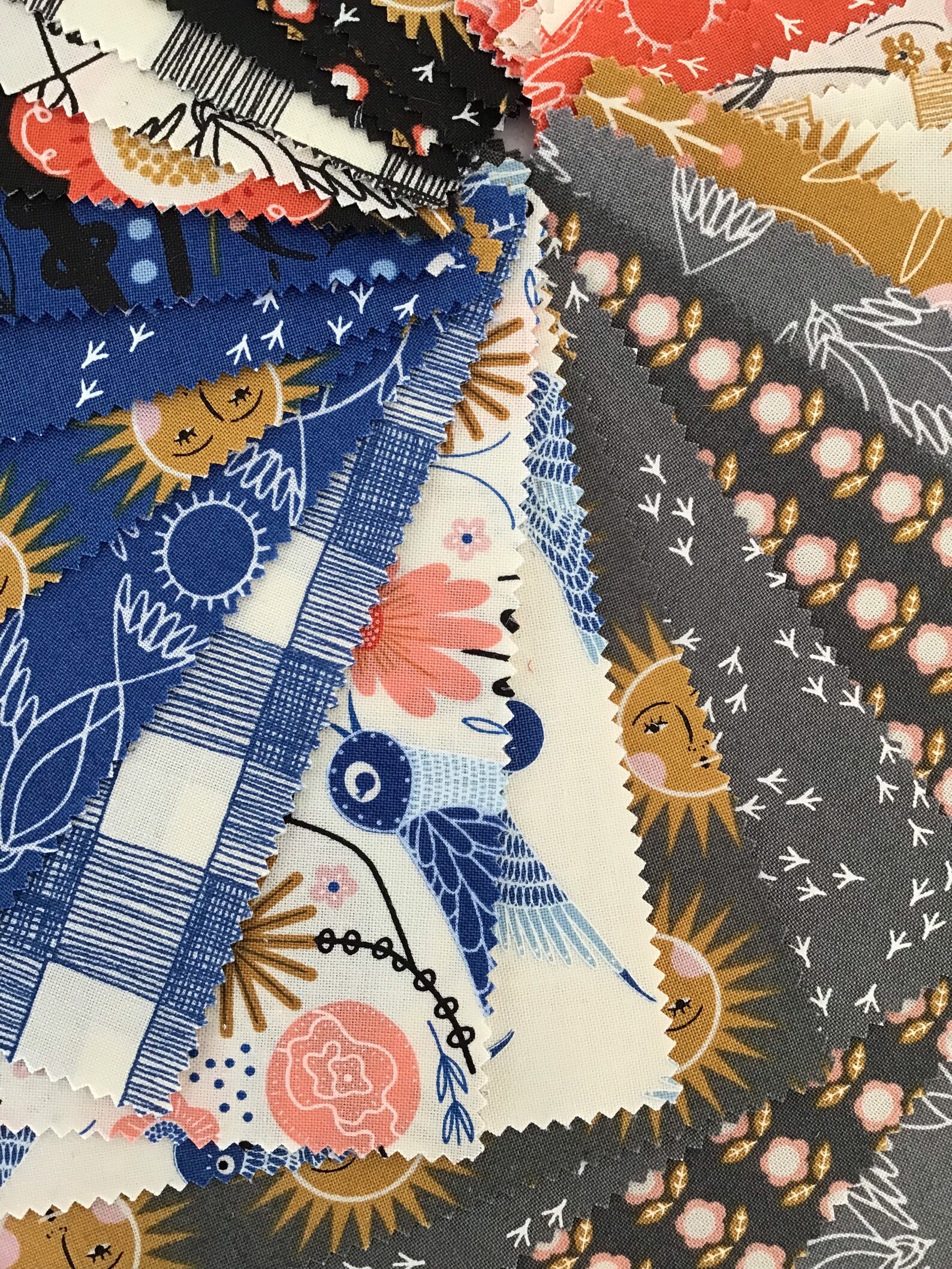 Birdsong Layer Cake by Gingiber for Moda Fabrics 42 - Etsy