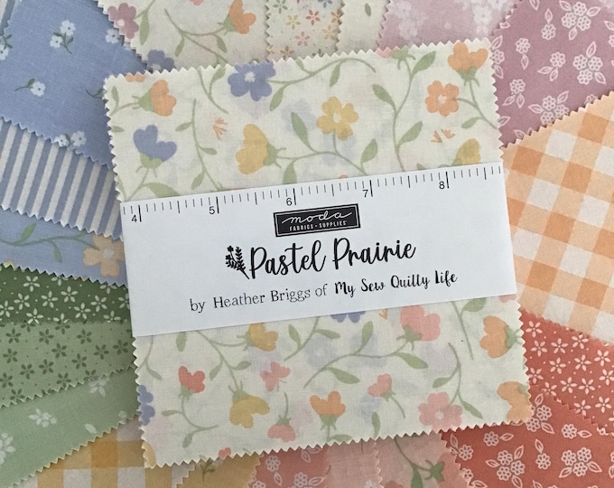 Pastel Prairie Charm Pack by Heather Briggs of My Sew Quilty Life by ...