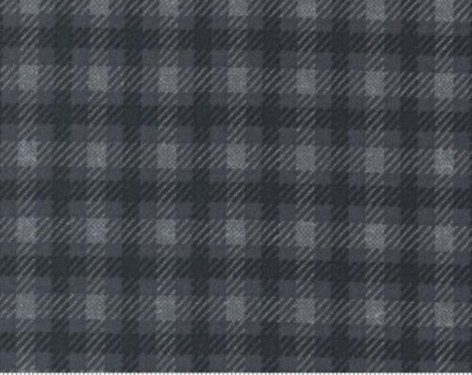 17 Inches Only Available - Farmhouse Flannels III Square Plaid Black ...