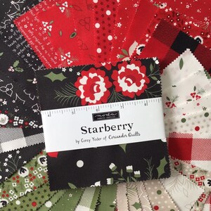 Starberry Charm Pack by Corey Yoder of Coriander Quilts for Moda ...