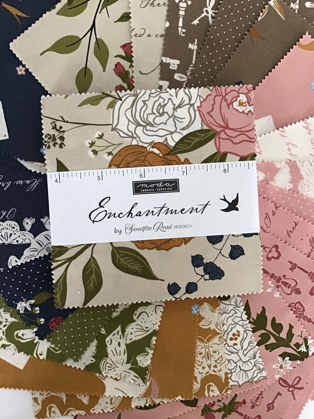 Enchantment Charm Pack by Sweetfire Road Design & Moda Fabrics, (42) 5 ...