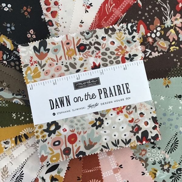 Dawn on the Prairie Fabric - Etsy