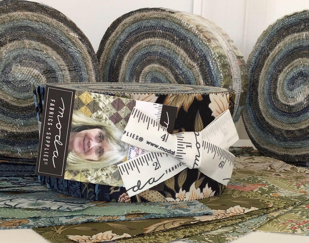 Morris Manor Best of Morris Jelly Roll by Barbara Brackman for Moda ...