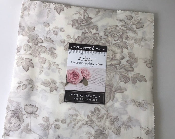 Favorites Vintage Linens Layer Cake by 3 Sisters for Moda Fabrics, (42 ...