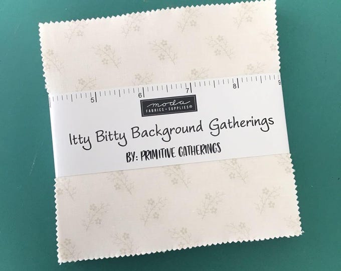 Itty Bitty Background Gatherings Charm Pack by Primitive Gatherings for ...