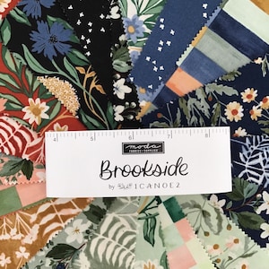 Brookside Charm Pack: 1canoe2 Moda Fabrics, 5" Cotton Quilt Squares - Etsy