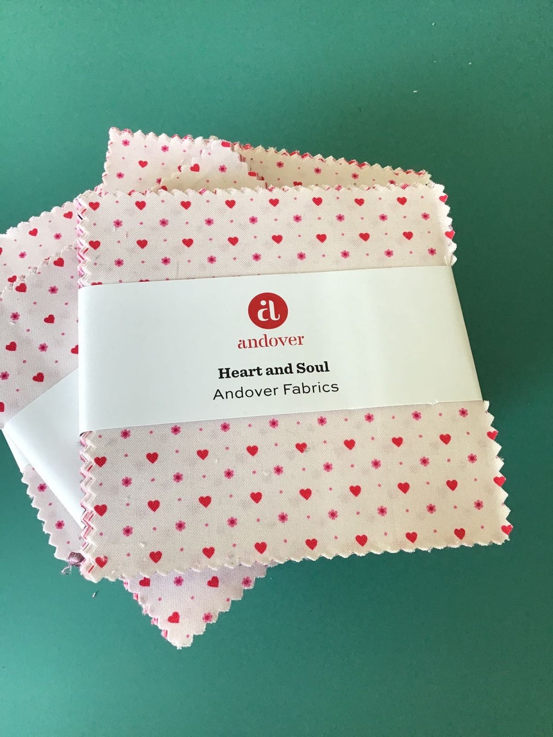 Heart and Soul Single Scoop (charm Pack) by Andover Fabrics, (42) 5 ...