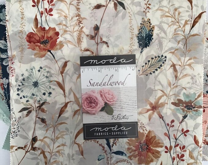 Sandalwood Layer Cake by 3 Sisters for Moda Fabrics, (42) 10" Precut ...