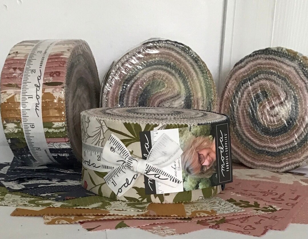 Enchantment Jelly Roll by Sweetfire Road Design & Moda Fabrics, (40) 2 ...