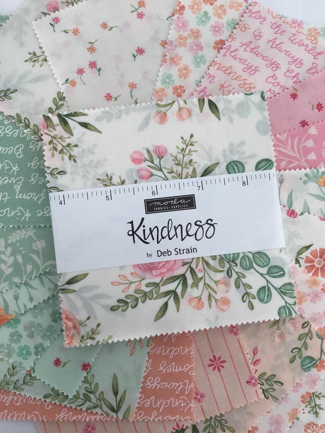 Kindness Charm Pack by Deb Strain for Moda Fabrics, (42) 5" Precut ...