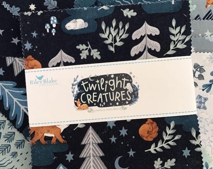 Twilight Creatures 5" Stacker From Riley Blake Designs, (42) 5" Precut ...