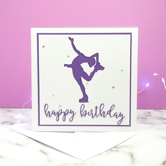 Figure Skater Silhouette Layback