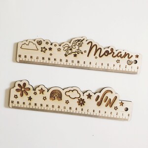 Personalized Ruler | Personalized Wood Ruler | Teacher Gift | Custom ...
