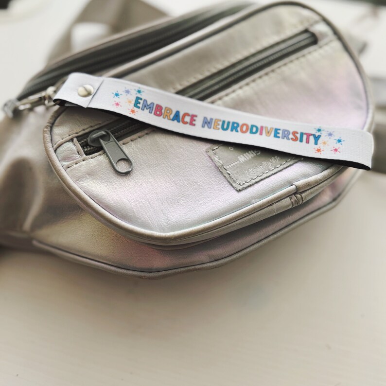 ADHD Awareness Keychain - Mental Health Lanyard, Support Neurodiversity ...