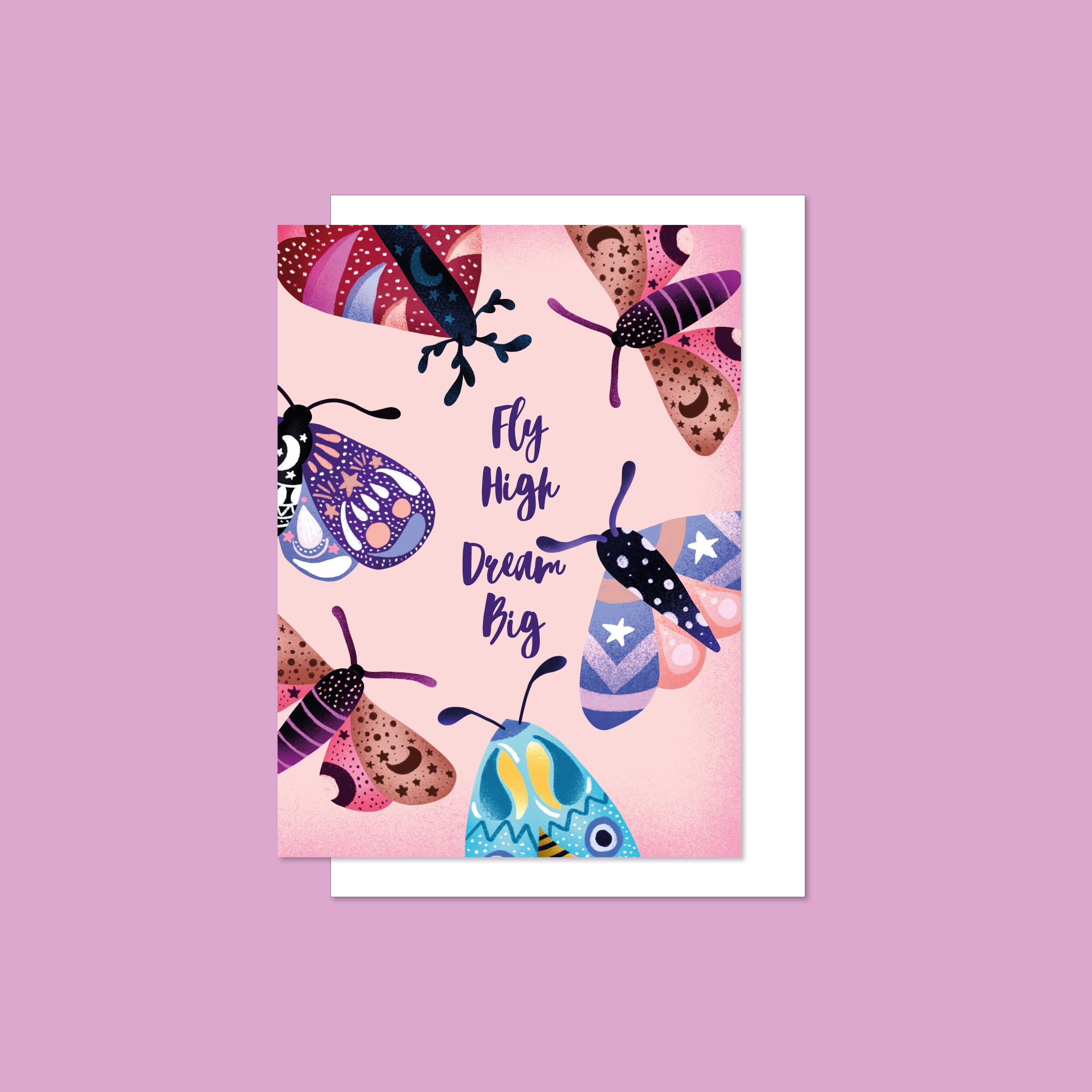 Fly High Dream Big Greeting Card Encouragement Greeting Card - Etsy UK