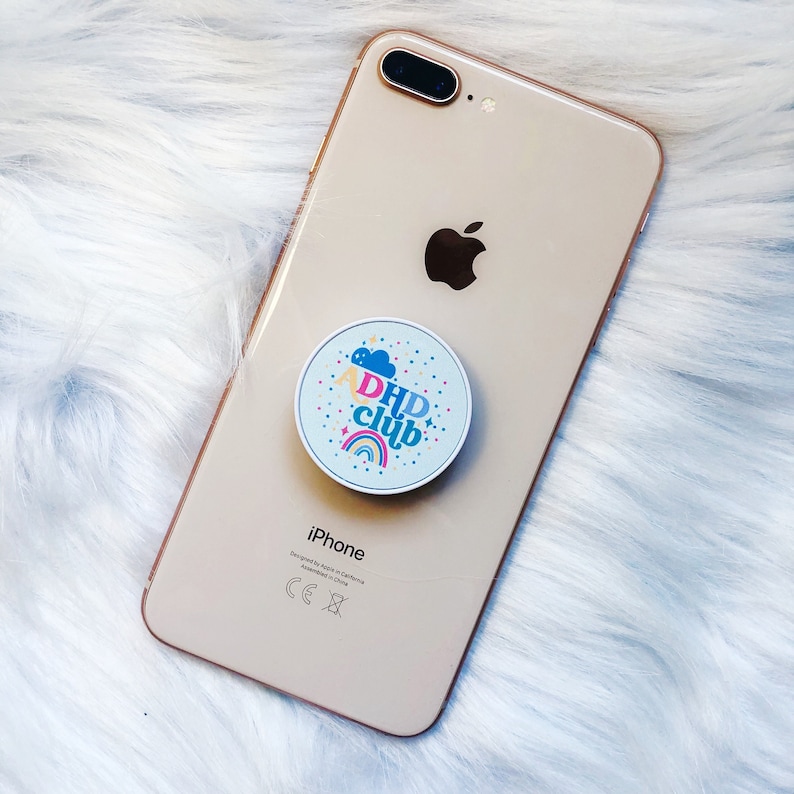ADHD Phone Holder | Pop-up Stand for ADHD Awareness - Etsy