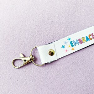 ADHD Awareness Keychain - Mental Health Lanyard, Support Neurodiversity ...