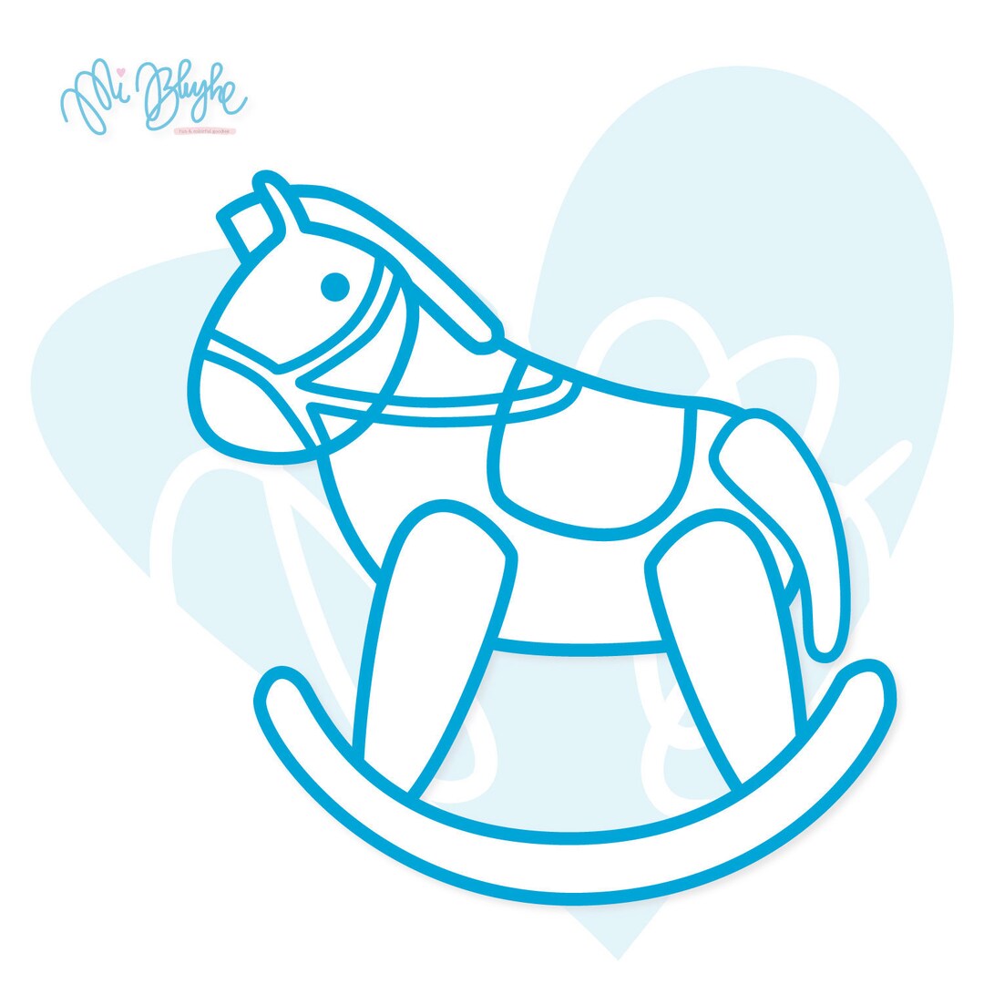 Horse Toy Cut File / Jpg+png+svg+silhouette File - Etsy