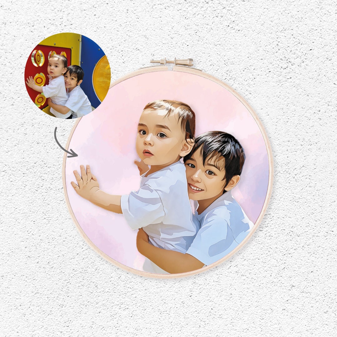Personalized Portrait Display | Custom Portrait Display | Custom ...