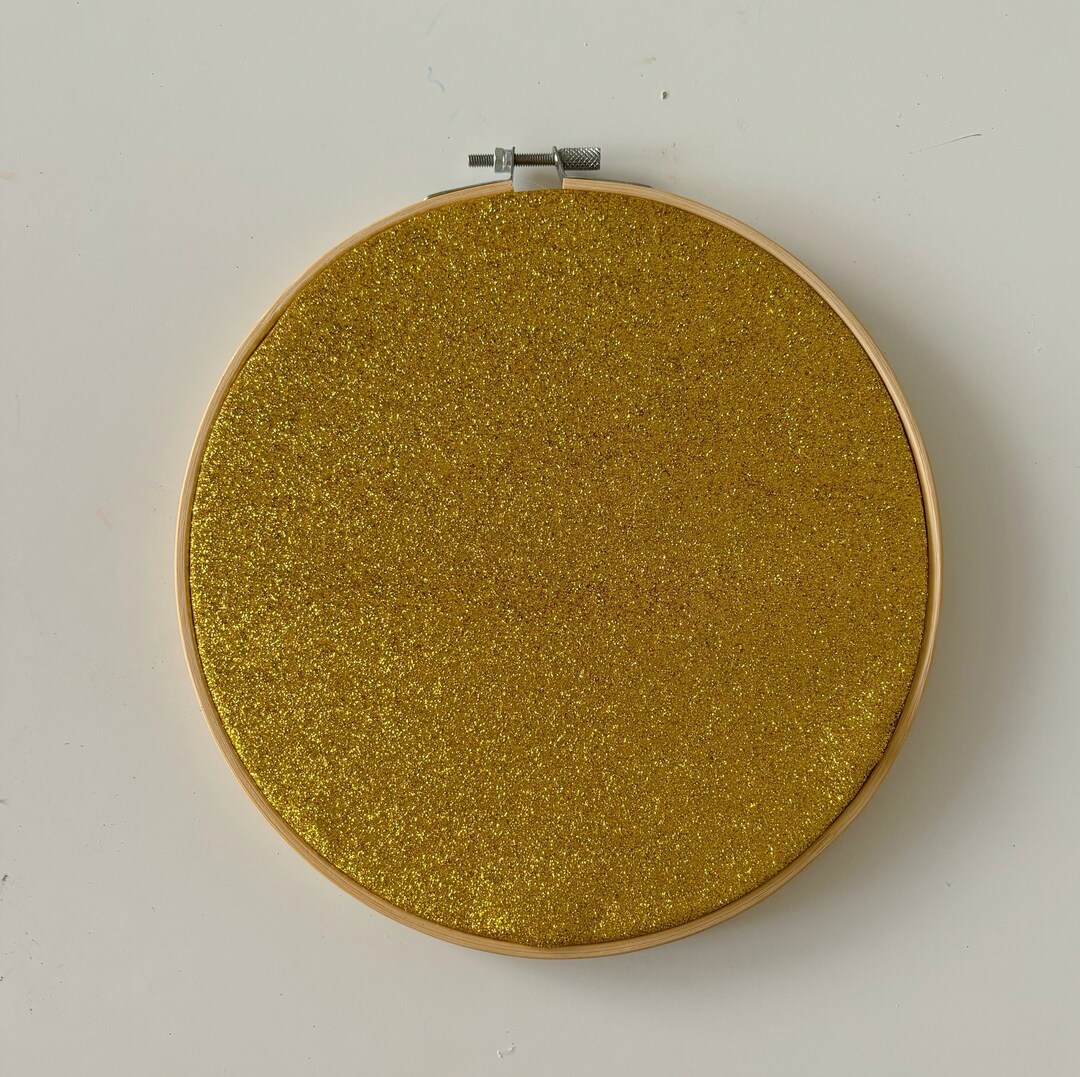 Gold Glitter Enamel Pin Hoop | Gold Banner Display | Enamel Pin Display ...
