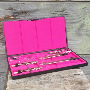 Vintage Drawing Set Technical Drawing Tools Drawing - Etsy