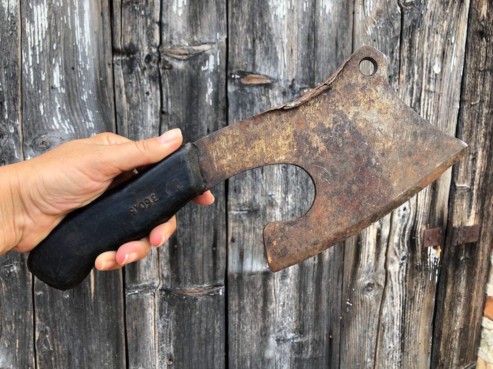 Vintage Cleaver, Meat Cleaver, Butcher's Knife, Old Rusty Cleaver ...