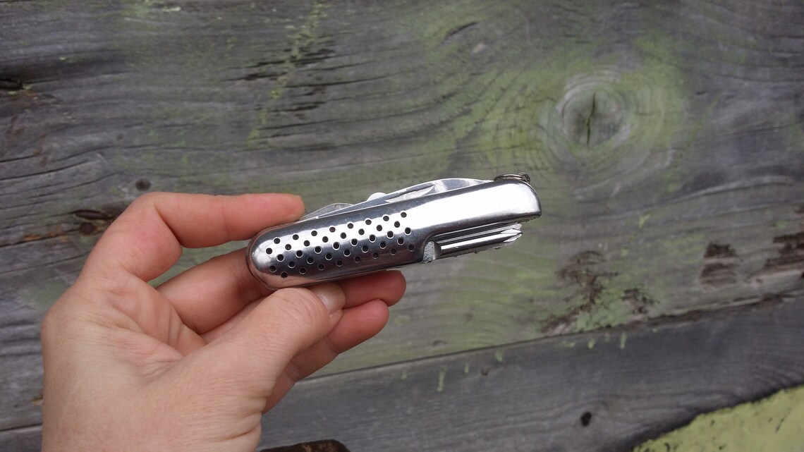 Vintage pocket knife Folding pocket knife Stainless steel | Etsy