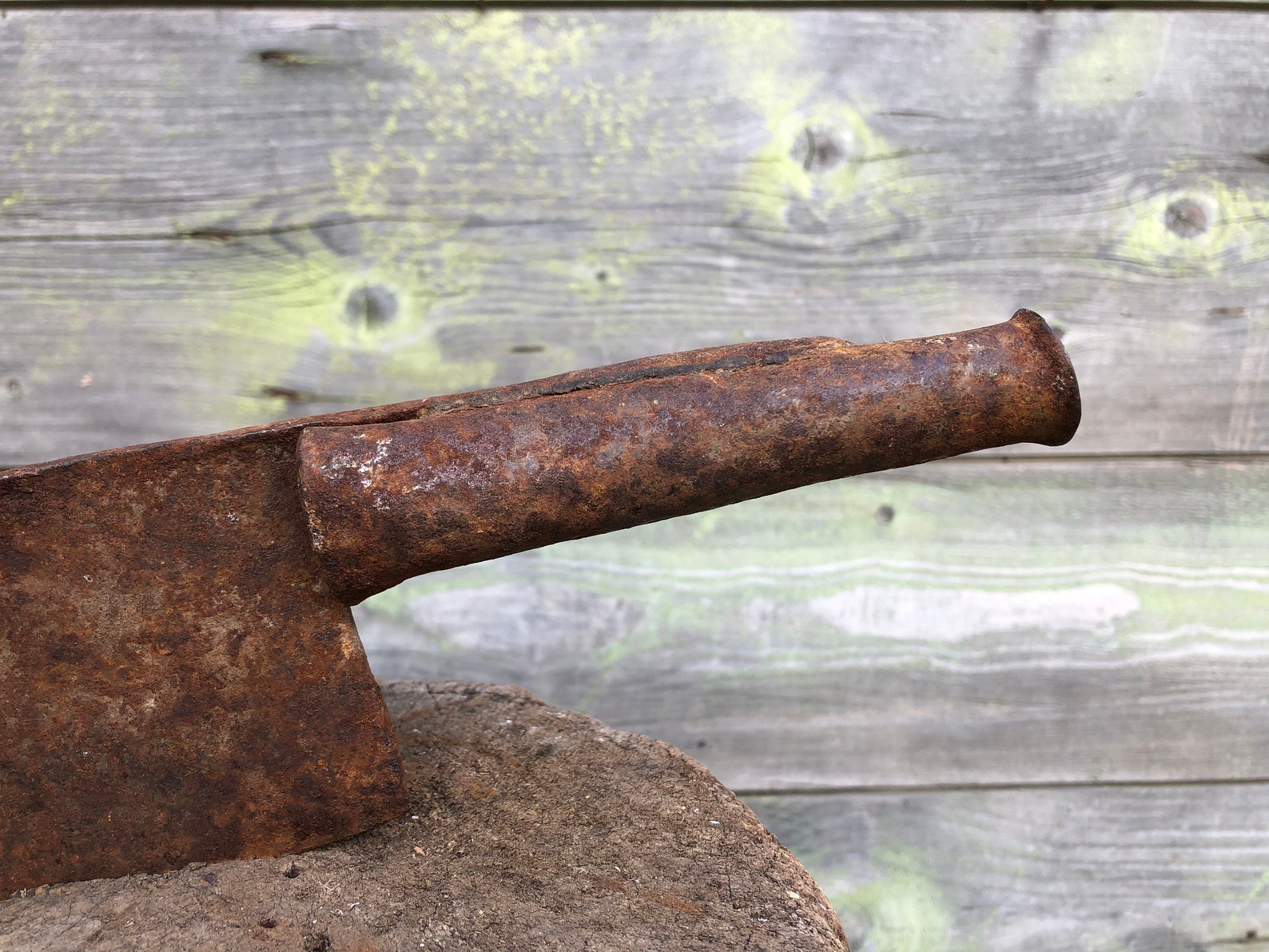 Vintage Cleaver Meat Cleaver Butcher's Knife Old Rusty | Etsy