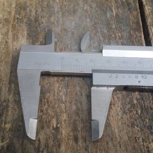Vintage Caliper, Jewelry Measuring Tools, Metal Caliper, Slide Steel ...