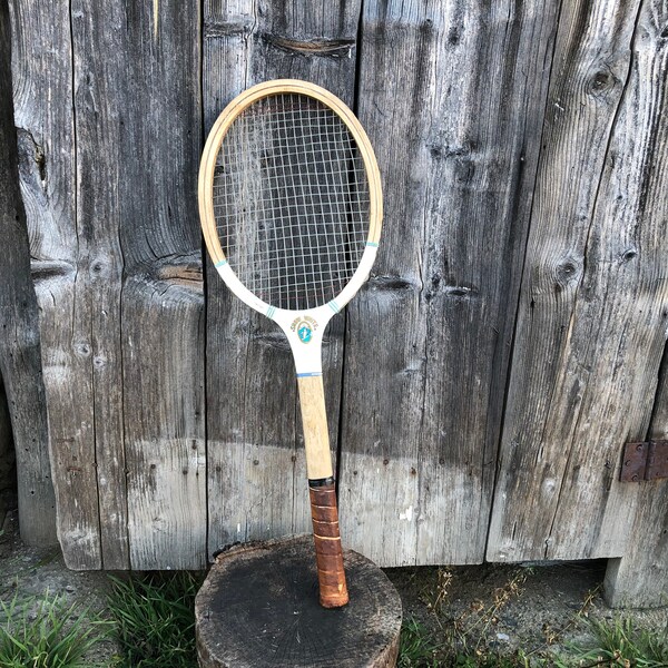 Wooden Tennis Racket - Etsy