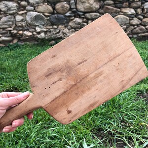 Vintage Cutting Board, Rustic Chopping Board, Large Wooden Cutting ...