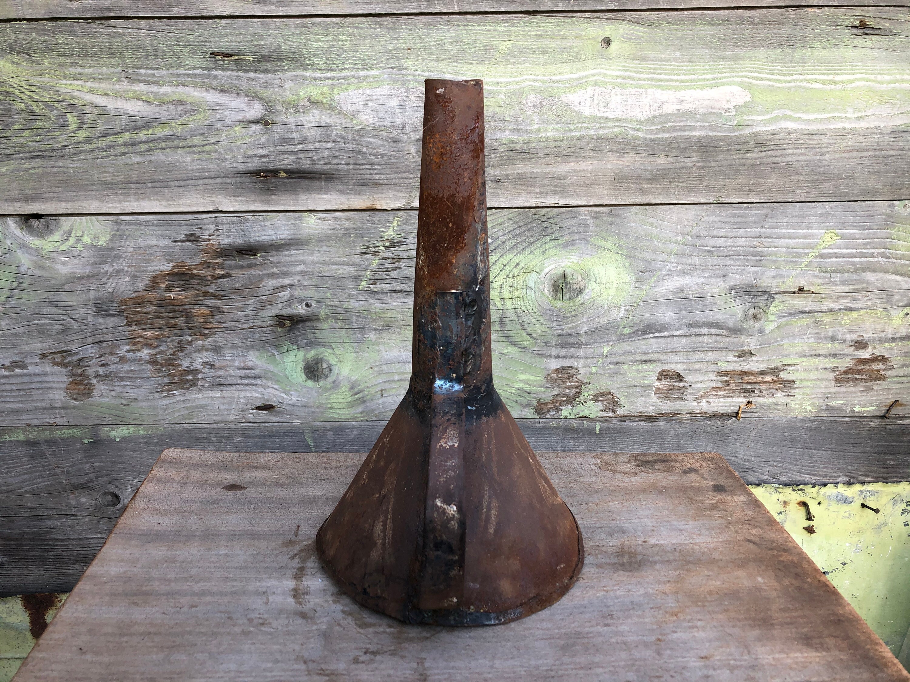 Vintage Funnel Metal Funnel Rusty Funnel Primitive Funnel | Etsy