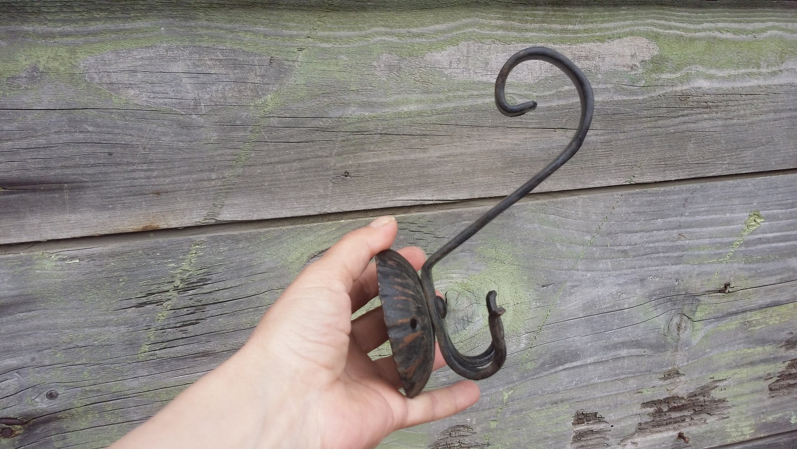 Vintage Wall Hooks Set of 3 Wall Hooks Metal Hangers Coat | Etsy