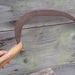 Vintage Sickle, Hand Sickle, Primitive Sickle, Rusty Sickle, Vintage ...