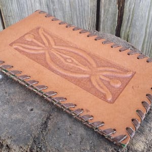 Vintage Leather Notebook, Writing Pad Cover, Leather Portfolio, Leather ...