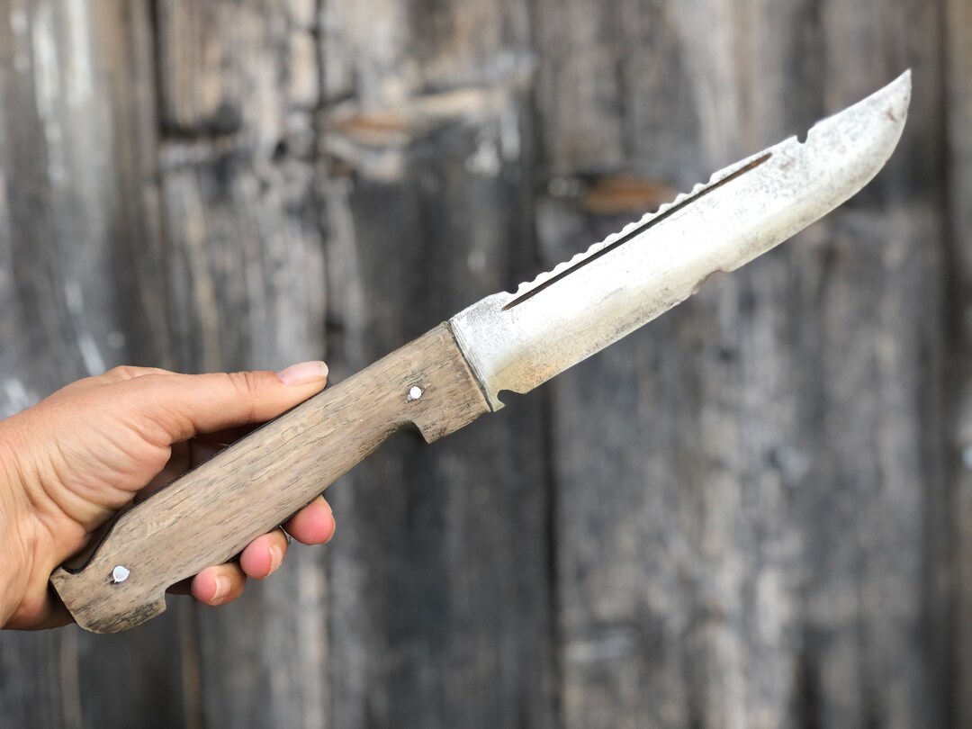 Vintage Knife, Meat Knife, Butcher's Knife, Old Rusty Knife, Antique ...