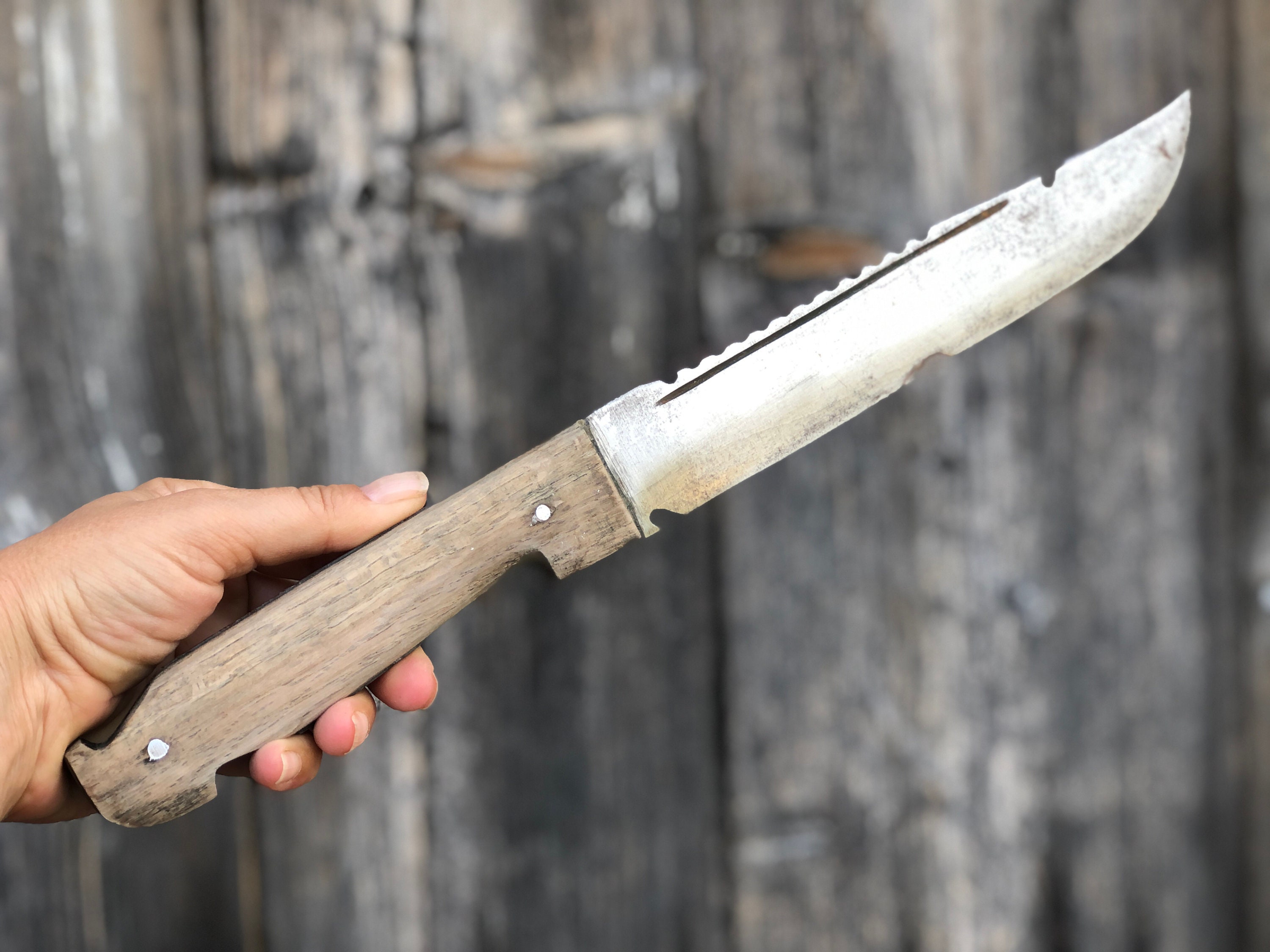 Vintage Knife, Meat Knife, Butcher's Knife, Old Rusty Knife, Antique ...