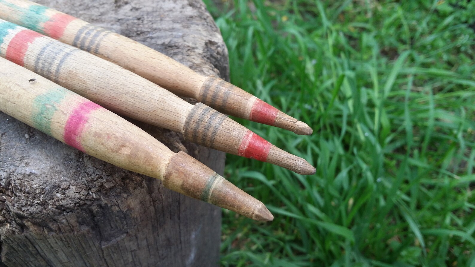 Vintage Spindles Wooden Spindles Set of 3 Spindles Vintage | Etsy