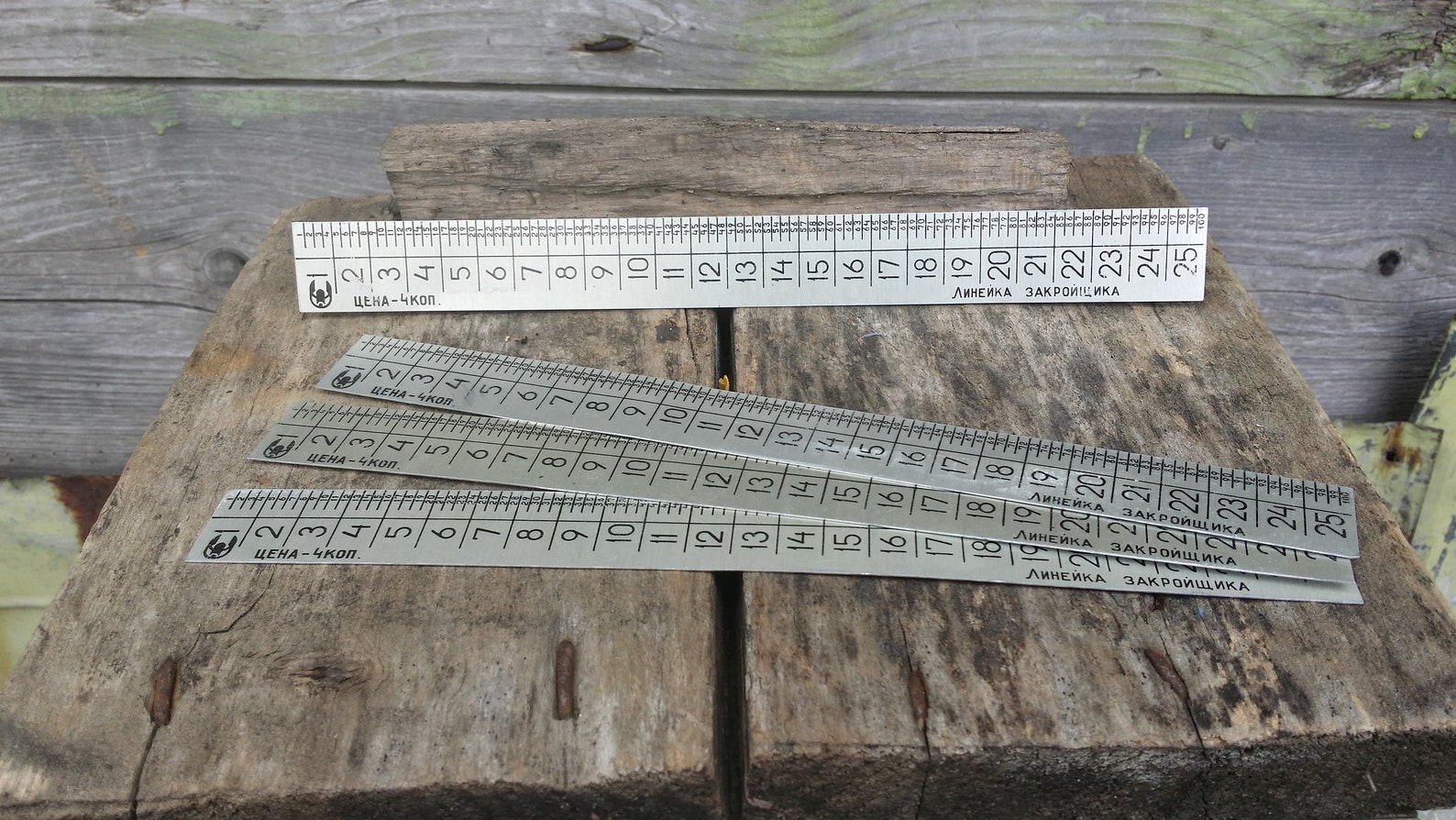 Vintage Metal Ruler, Soviet Meter, Measuring Device, Measuring Tools ...