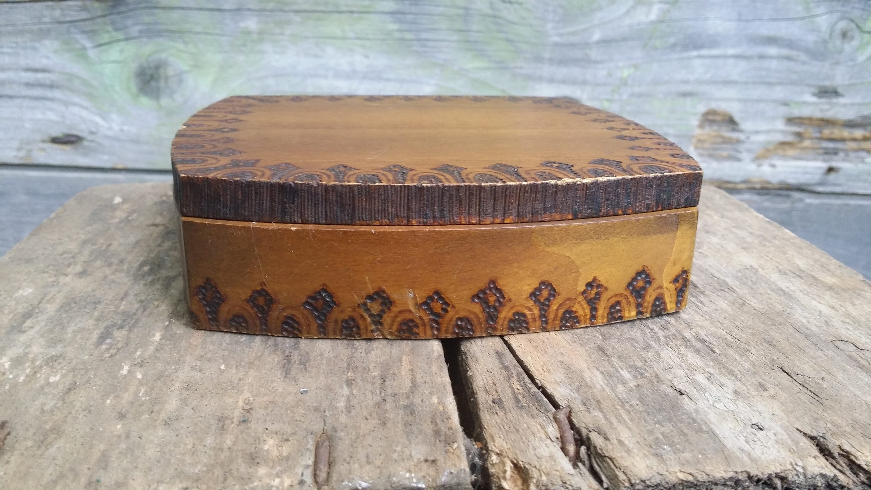 Wooden box Vintage wood box Wood box Decorative box Rustic | Etsy