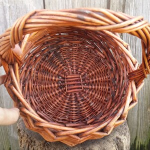 Vintage Wicker Basket for Decoration, Storage Basket, Cottage Decor ...