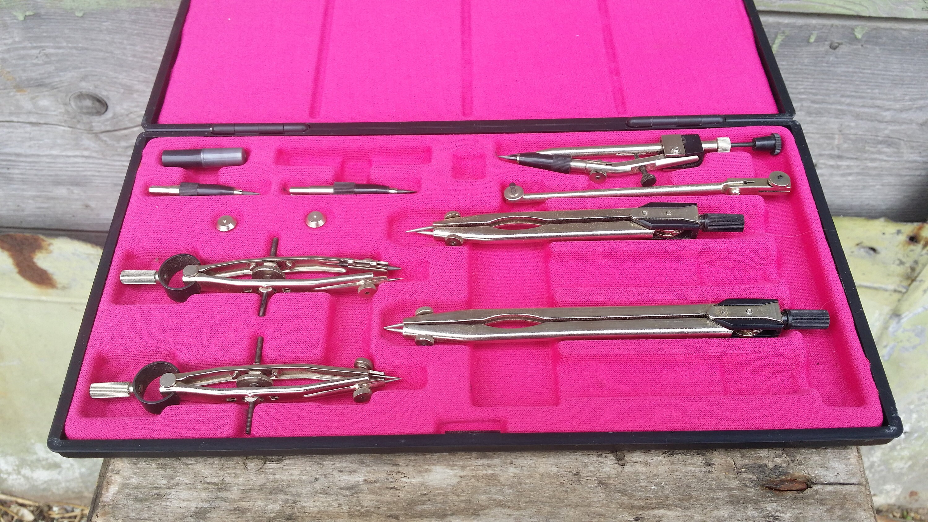 Vintage Drawing Set Technical Drawing Tools Drawing - Etsy
