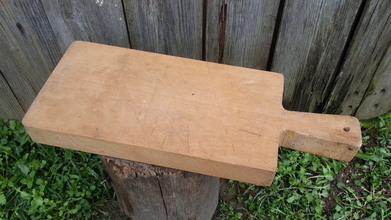 Vintage Cutting Board Rustic Chopping Board Large Wooden | Etsy