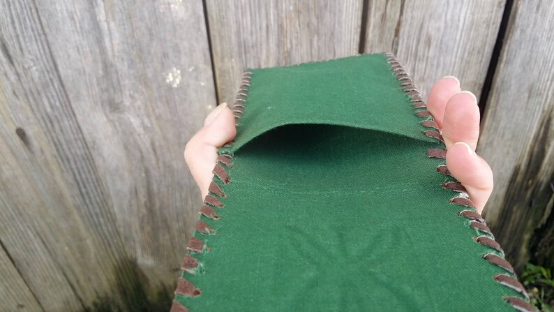 Vintage Leather Notebook Writing Pad Cover Leather | Etsy