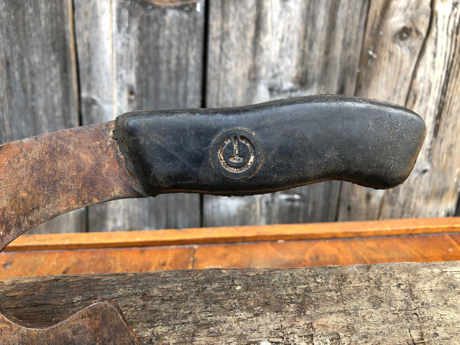 Vintage Cleaver Meat Cleaver Butcher's Knife Old Rusty - Etsy