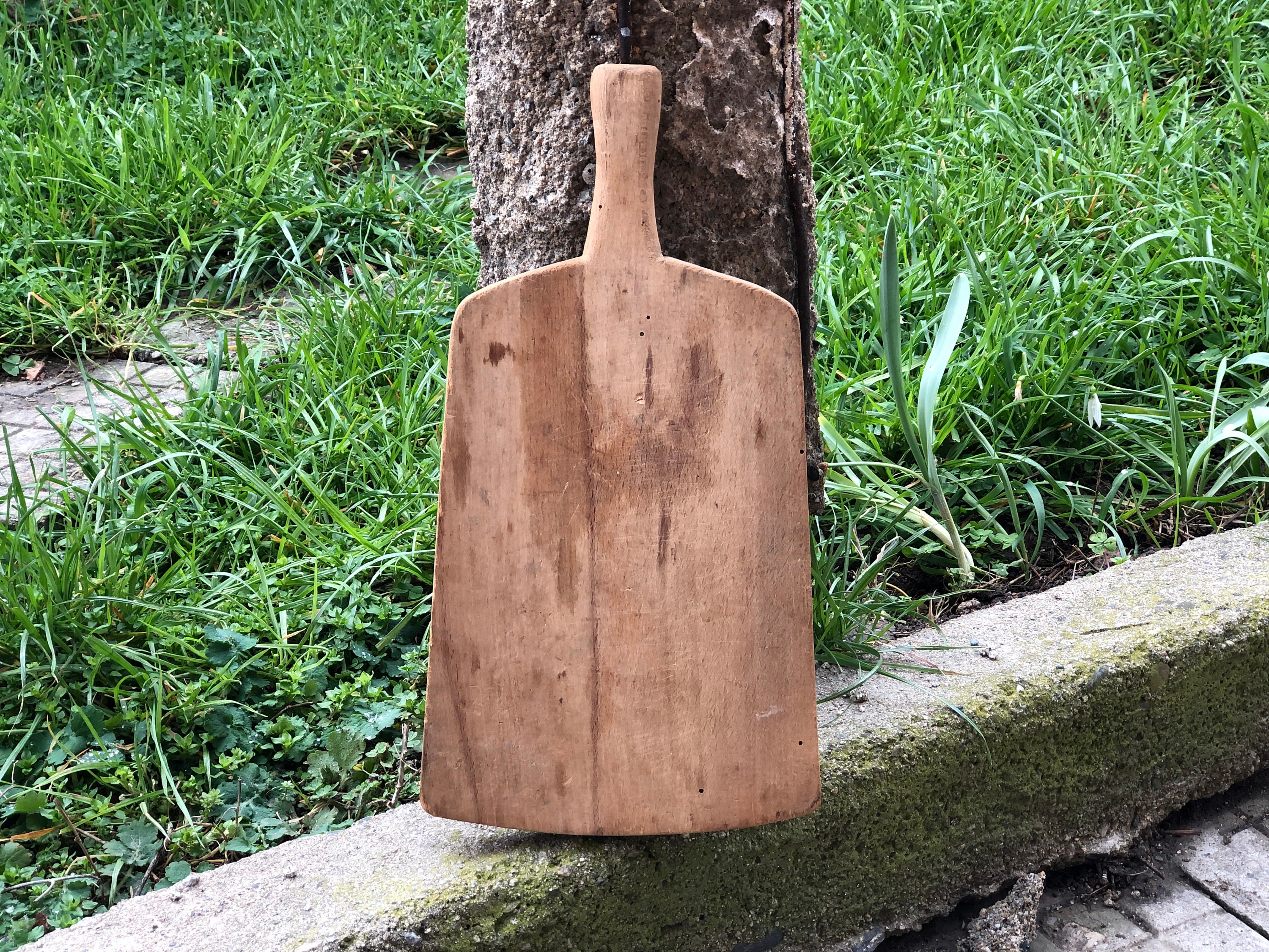 Vintage Cutting Board, Rustic Chopping Board, Large Wooden Cutting ...