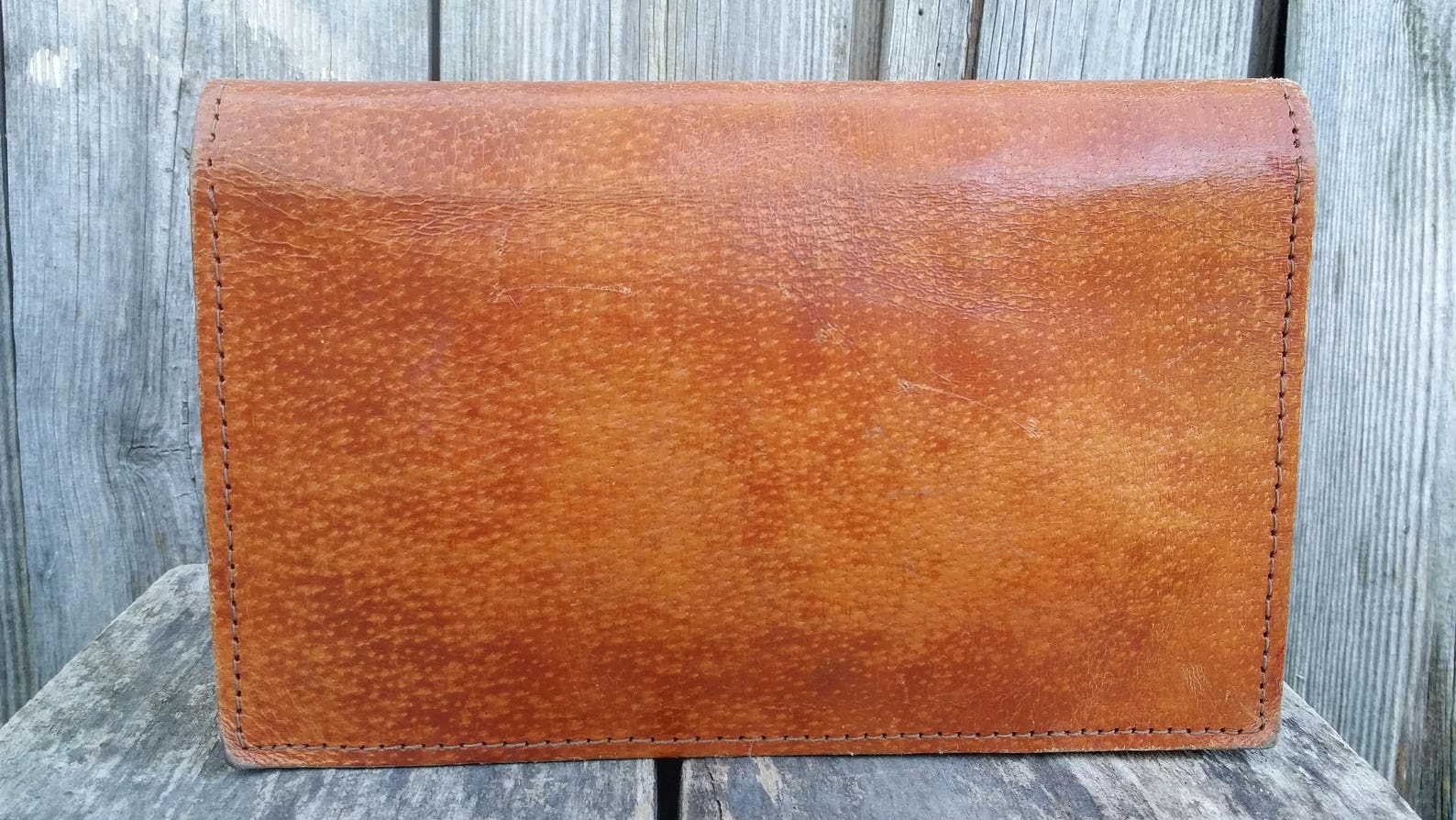 Vintage leather wallet Mens leather wallet Vintage wallet | Etsy